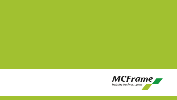 MCFrame XA | テクノシステム株式会社